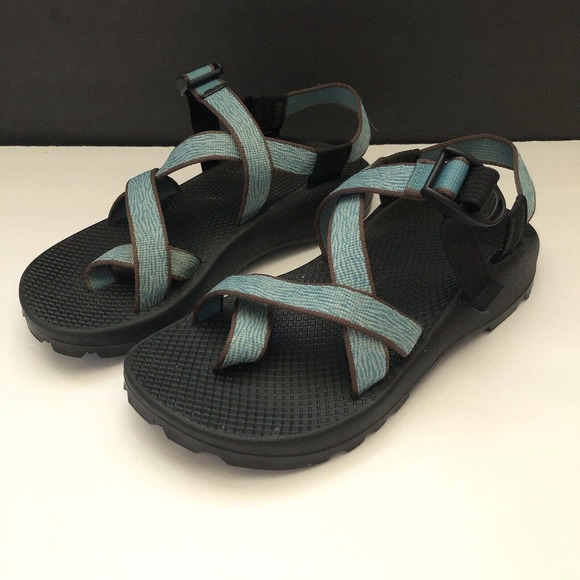 Chaco | Shoes | Chaco Women Aqua Zebra Z2 Classic Vibram Uniweep Toe ...